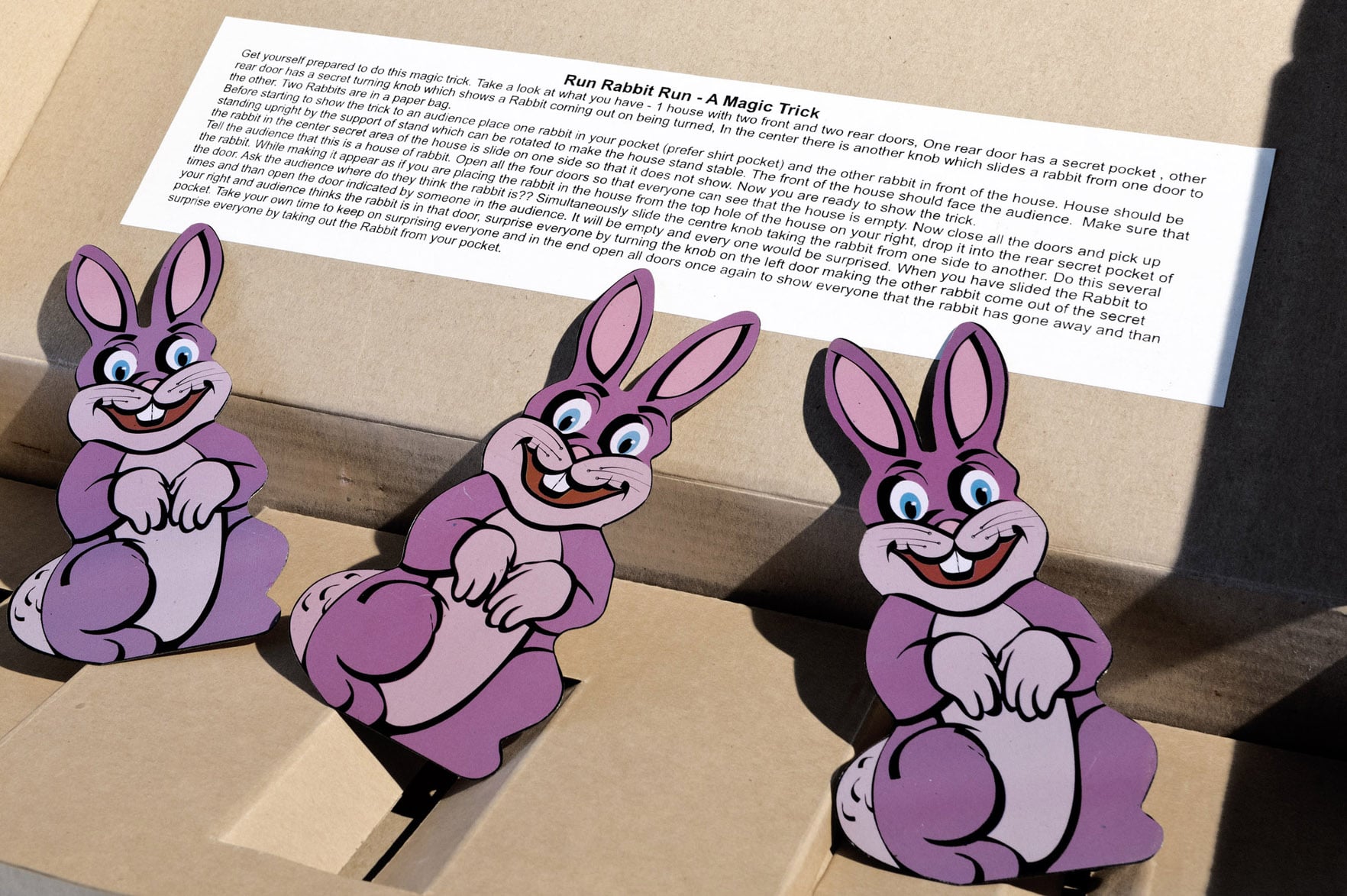 Hasenjagd "Run Rabbit Run!", Made in India | Blechfabrik English